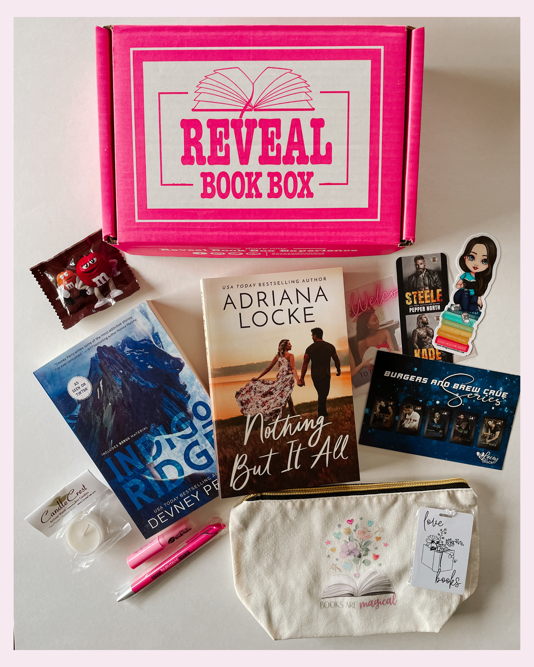 Romance Reveal Book Box – RevealBookBox
